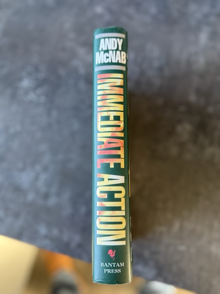 Andy McNab Immediate Action Hardback Signed | eBay UK