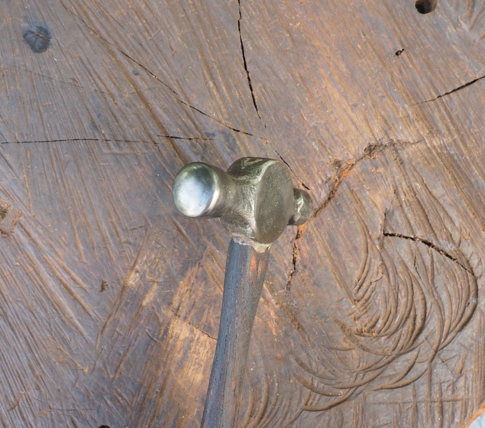 EXC 1.1LB BLACKSMITH "DOMING" CRAFT HAMMER TINSMITH SHEET METAL ANVIL ...