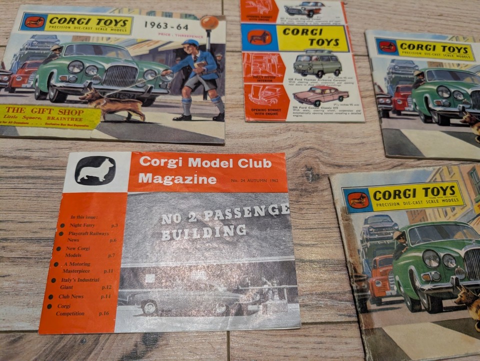 Vintage CORGI TOYS Catalogues - Corgi Model Club Magazine Job Lot | eBay UK