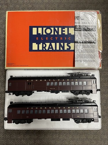 + Lionel 6-18306 O Gauge Pennsylvania Multiple-Unit MU Commuter Cars ...