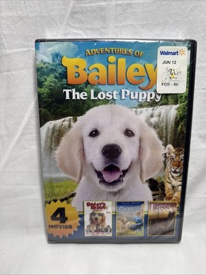 Adventures of Bailey The Lost Puppy DVD 2012 4 Movies Family Dogs ...