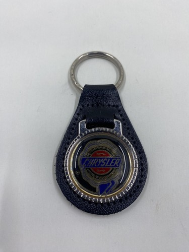 Vintage Chrysler Key Ring Fine Top Grain Leather | eBay