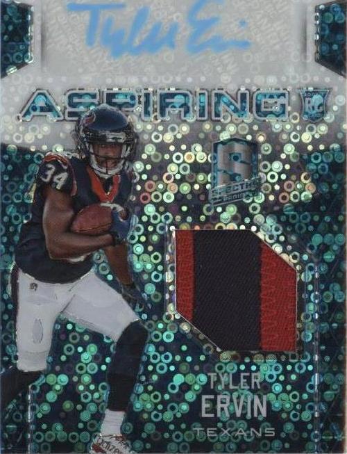 2016 Panini Spectra - Aspiring Patch Autographs Tyler Ervin #APA-TE ...
