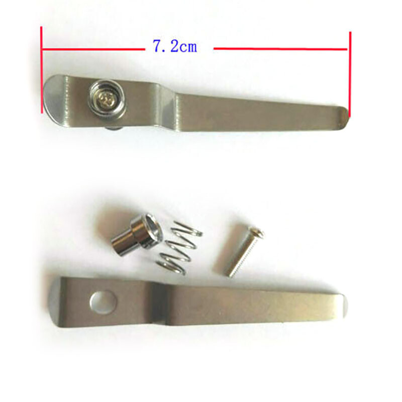 Pair Microscope Tablet Slides Clip Stage Presser Pressure Holder ...