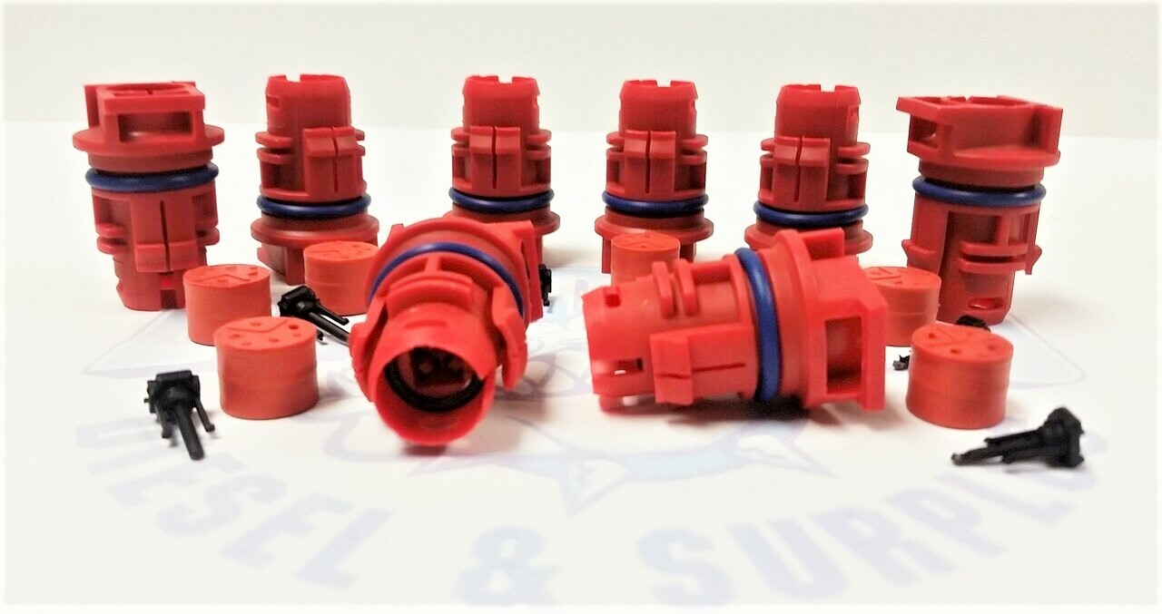 Fuel Injector Connector Plug G2.8 Set for 2003-2010 Ford 6.0L Diesel ...