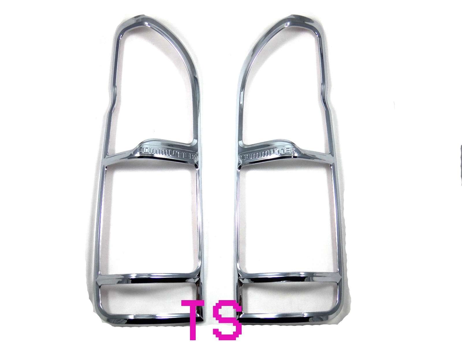 CHROME BACK REAR TAIL LAMP LIGHT COVER FOR TOYOTA COMMUTER HIACE 2015 ...