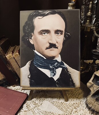 Edgar Allan Poe Handcrafted Plaque Sign #3 | eBay