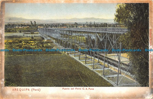 R158598 Arequipa. Peru. Puente del Ferro C. A. Puno | eBay