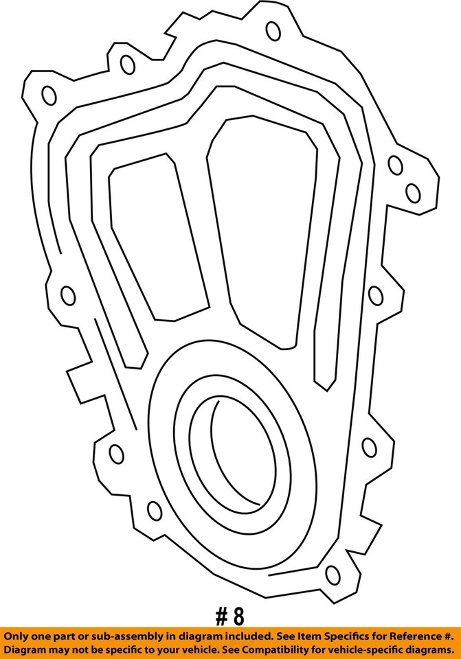 Cadillac GM OEM Lower Timing Cvr 55486913 | eBay
