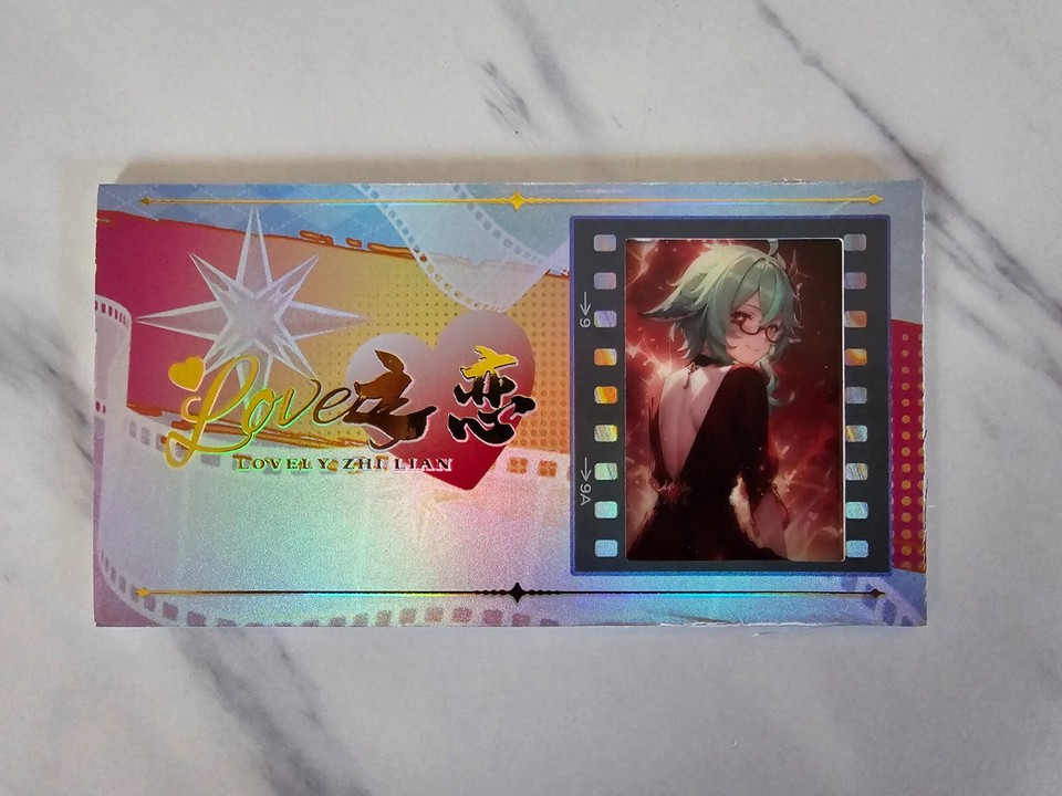 Lovely Zhi Lian - Anime Waifu Ticket Window Trading Card | eBay