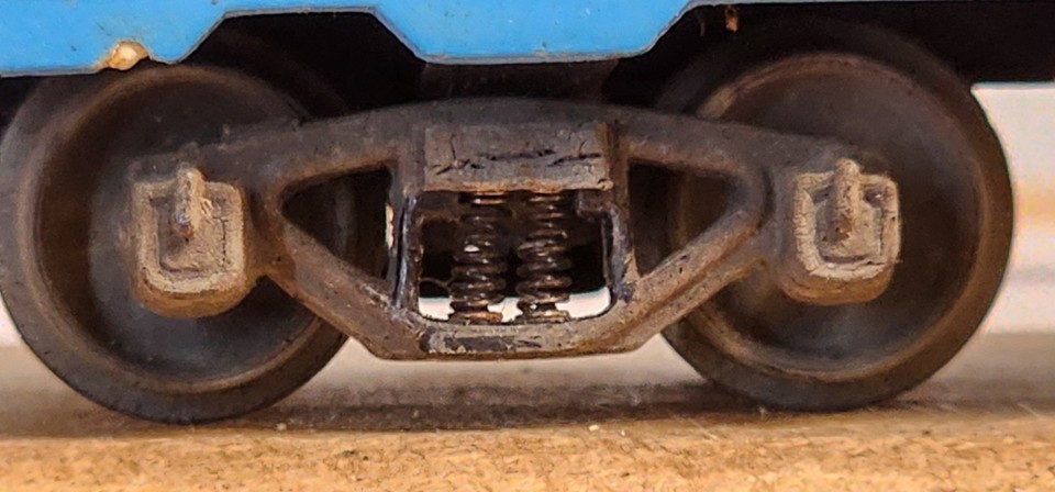Louisville Nashville RR 40' SD Boxcar 97153 Sprung Trucks Owner Built ...