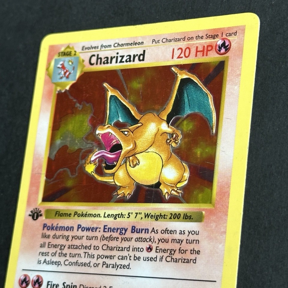 1st Edition Charizard 4/102 Base Set Holo Rare Pokemon Card | eBay