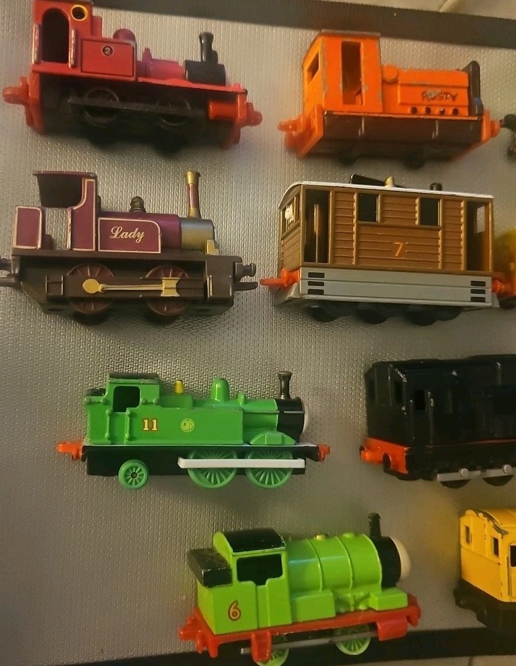 (11) ERTL Thomas Engine Collection LOT Splatter Rusty Engine Die-cast ...