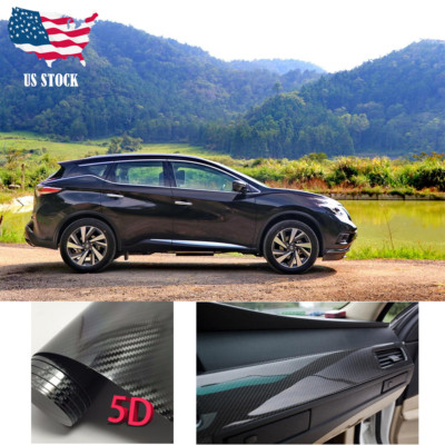 5D Car Body Sticker Dual Racing Stripe Decal Vinyl Accessories For ...