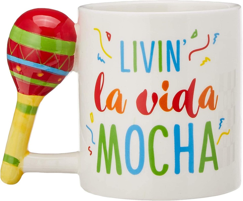Livin’ La Vida Mocha Maraca BMMU-0003 Coffee Mug Tea Cup 20 oz Ceramic ...