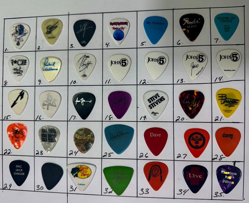 John 5 Marilyn Manson Rob Zombie Guitar Pick #14 | eBay