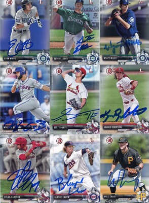 WILL CRAIG SIGNED 2017 BOWMAN DRAFT PROSPECT ROOKIE CARD AUTO | eBay