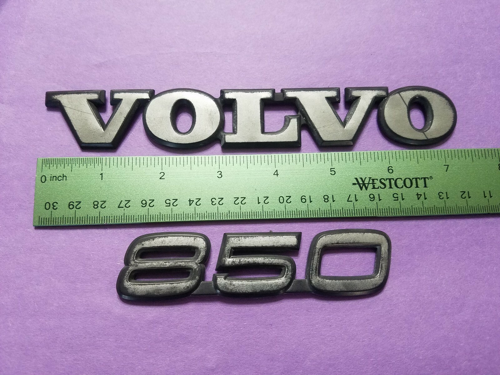 93 94 95 96 97 VOLVO 850 REAR TRUNK LID EMBLEM LOGO BADGE SIGN SYMBOL ...