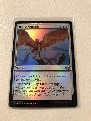 Battle Screech Foil Dominaria Remastered DMR MTG Magic Pack Fresh | eBay