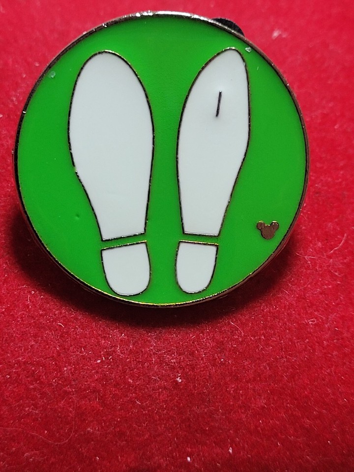 Disney Trading Pin, Goofy, Character Footprints, Hidden Mickey, 2007 a ...