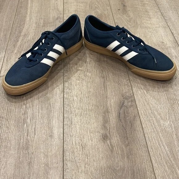 Adidas Men’s Blue Suede Originals Seeley Sneakers Siz… - Gem