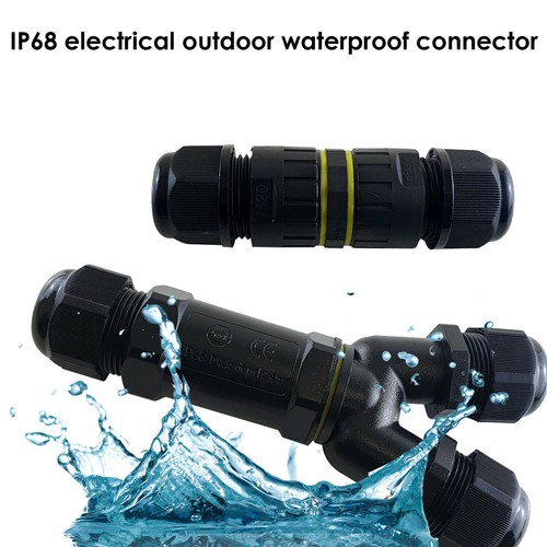 Waterproof Junction Box Connector Electric Cable Inline Wire Slim Plug IP68 UK | eBay UK