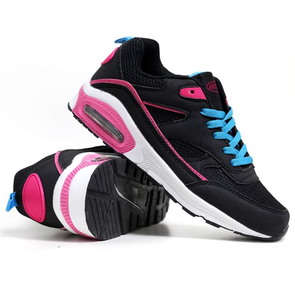 Ladies Running Trainers New Womens Shock Absorbing Fitness Gym Sports ...