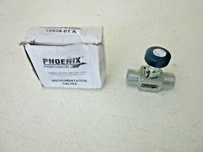 1/4" Female NPT Parker / Phoenix Precision Metering Valve P2N6G4F4FCSVD ...