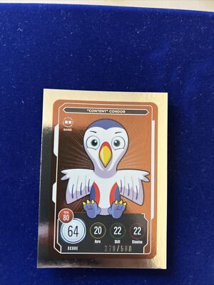 content condor vee friends card 378/500 | eBay