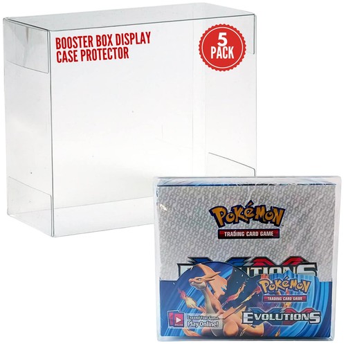 Plastic Booster Box Display Case for Pokemon Booster Box Long Term Storage Pr... | eBay