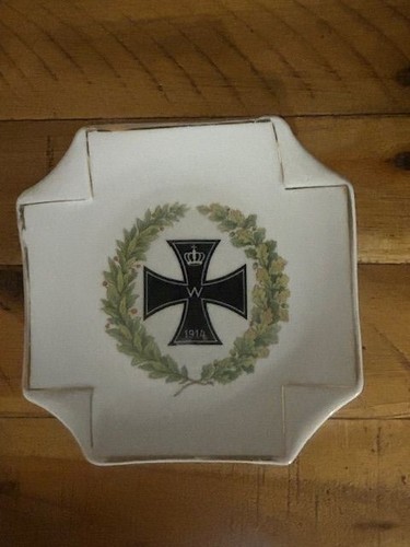 Original German WW1 Iron Cross Ashtray-Out of my Personal Collection-NR ...