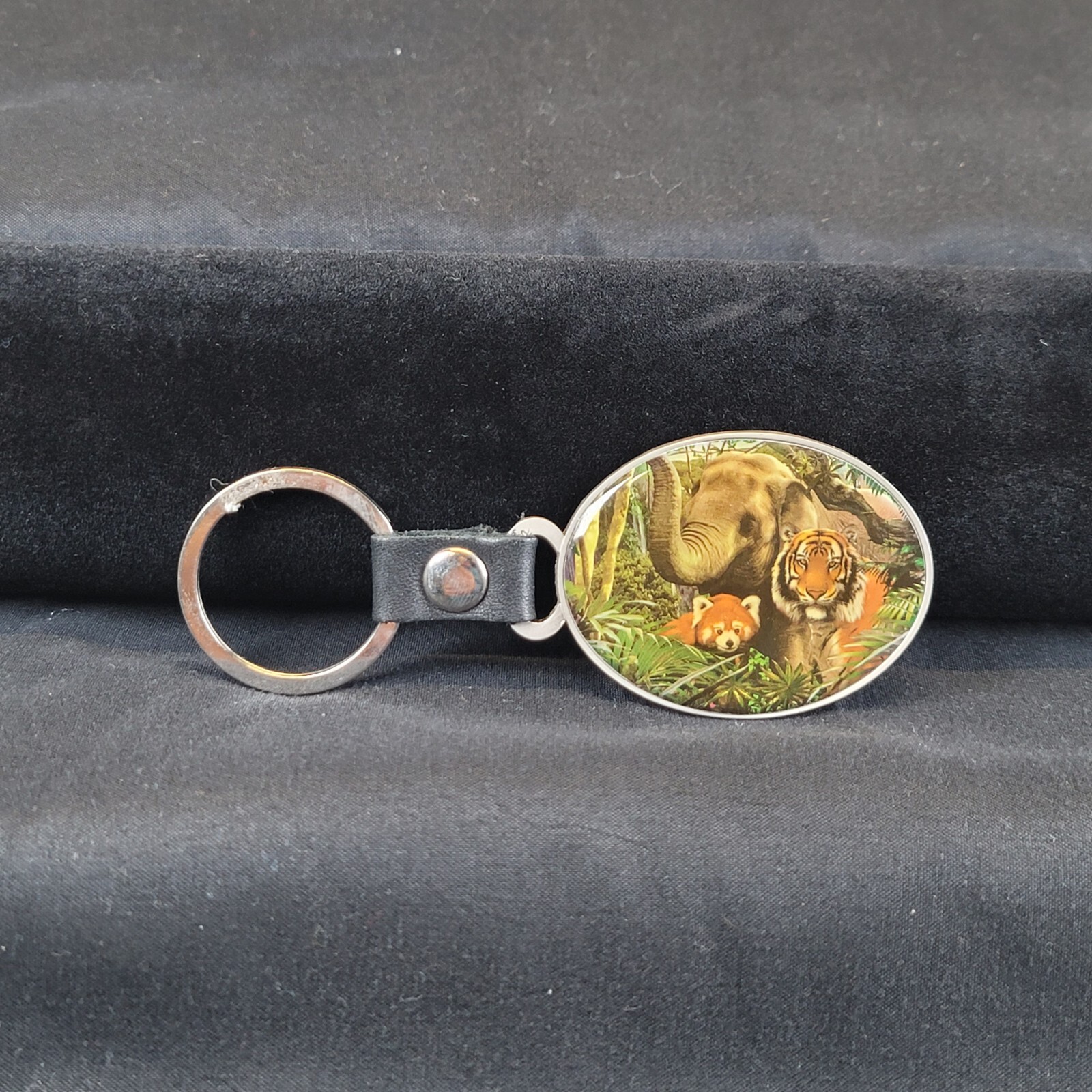 Houston Zoo Key Chain Tiger Elephant | eBay