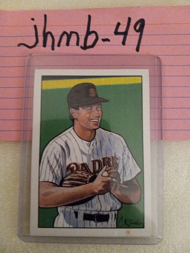 1990 Promotional Topps Bowman Baseball Painting Card Mark Davis by ...