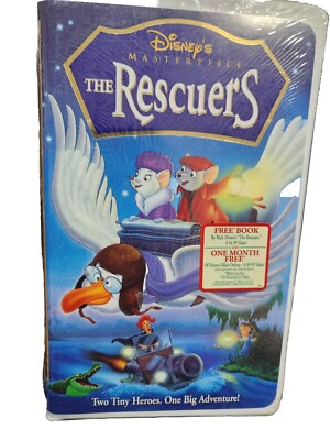The Rescuers (VHS, 1998, 1999 Re-Release) New, Sealed 786936079722| eBay