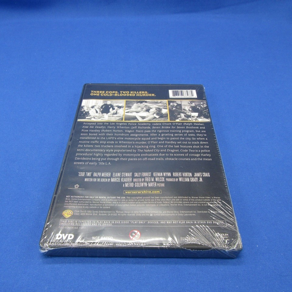 Code Two 1953 Film Noir DVD NEW SEALED 883316685884| eBay