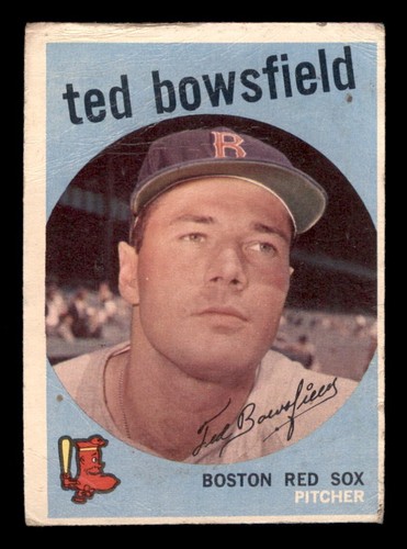 1959 Topps Baseball #236 Ted Bowsfield PR *e1 | eBay