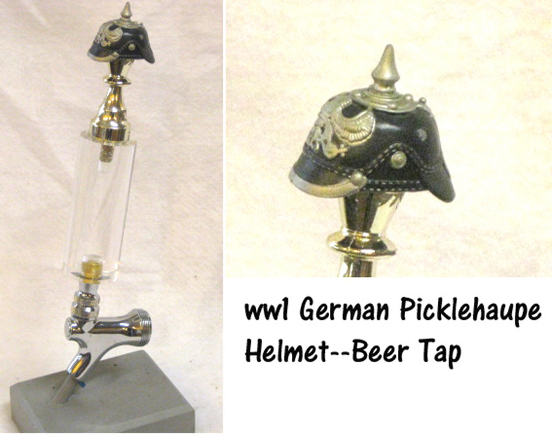 1/6 scale ww1 German Pickelhaup helmet as beer tap | eBay