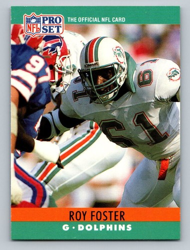 1990 Pro Set #178 Roy Foster Miami Dolphins | eBay