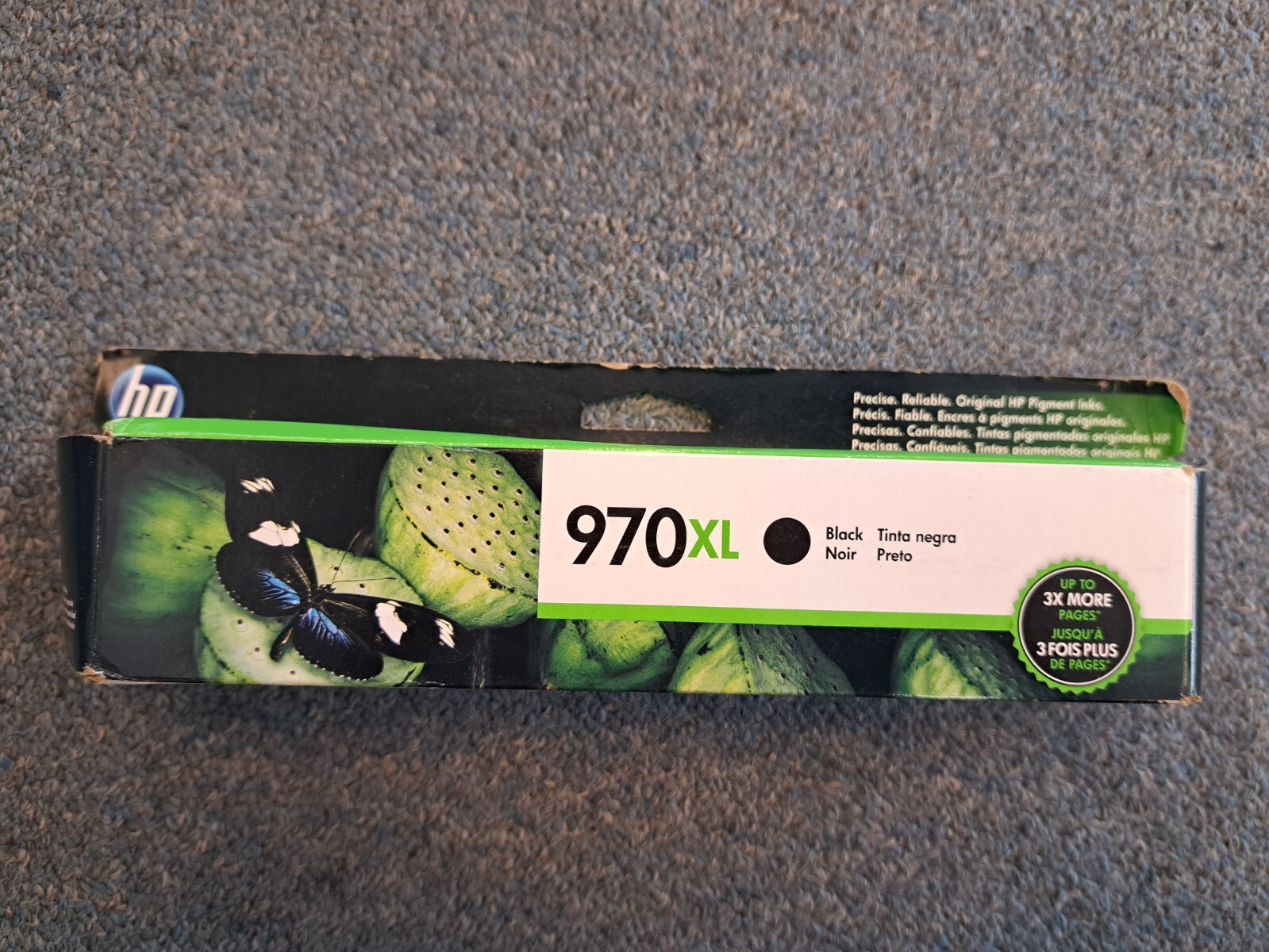 HP 970XL High-Yield Original Ink Cartridge - Black for sale online | eBay