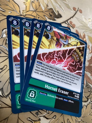 Digimon Card Game Playset Hornet Eraser BT19-096 Special Booster 2.0 | eBay