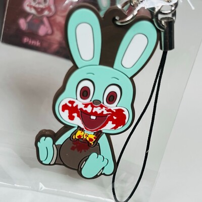 Silent Hill 3 Robbie the Rabbit (Green) keychain rubber charm *OFFICIAL ...