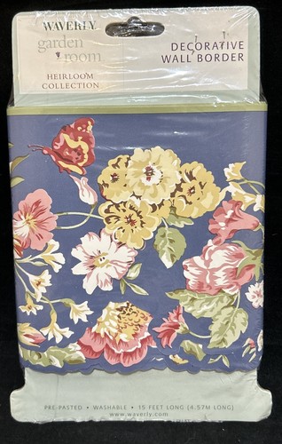 Waverly Garden Room Decorative Wall Border MASTERPIECE New 82327374194 ...