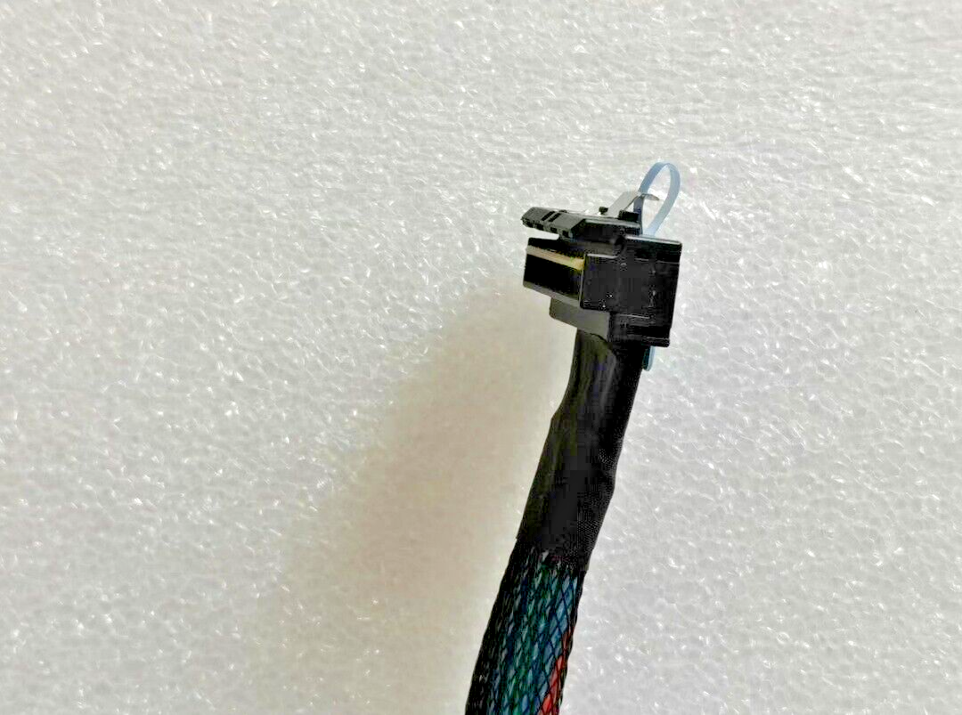 Dell 60cm R740 PERC H750 SAS Cable 1x SFF-8654 to 2x Compact SFF-8643 ...