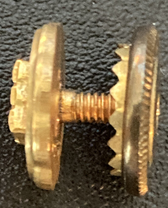 Vtg US ARMY CORPS OF ENGINEER 1/10 10K GOLD FILLED ENAMEL SERVICE PIN ...