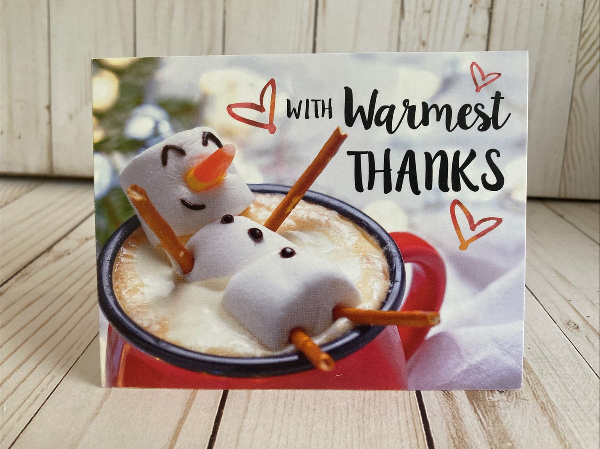 Snowman Thank You Cards