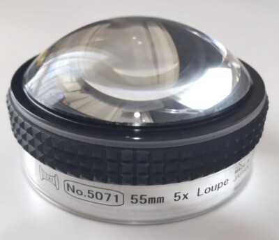 LEAF DESK LOUPE WITH RUBBER COVER (5X) 5071 | eBay