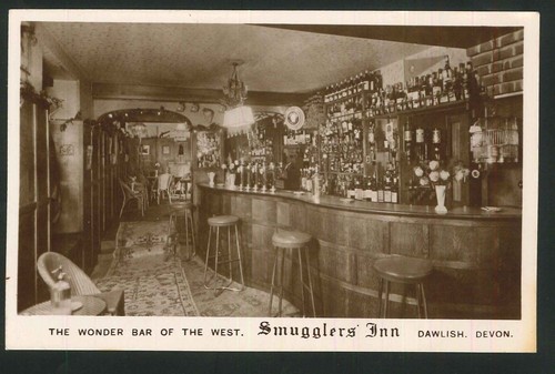 Postcard - Smugglers Inn, Dawlish,Devon - Real Photo | eBay