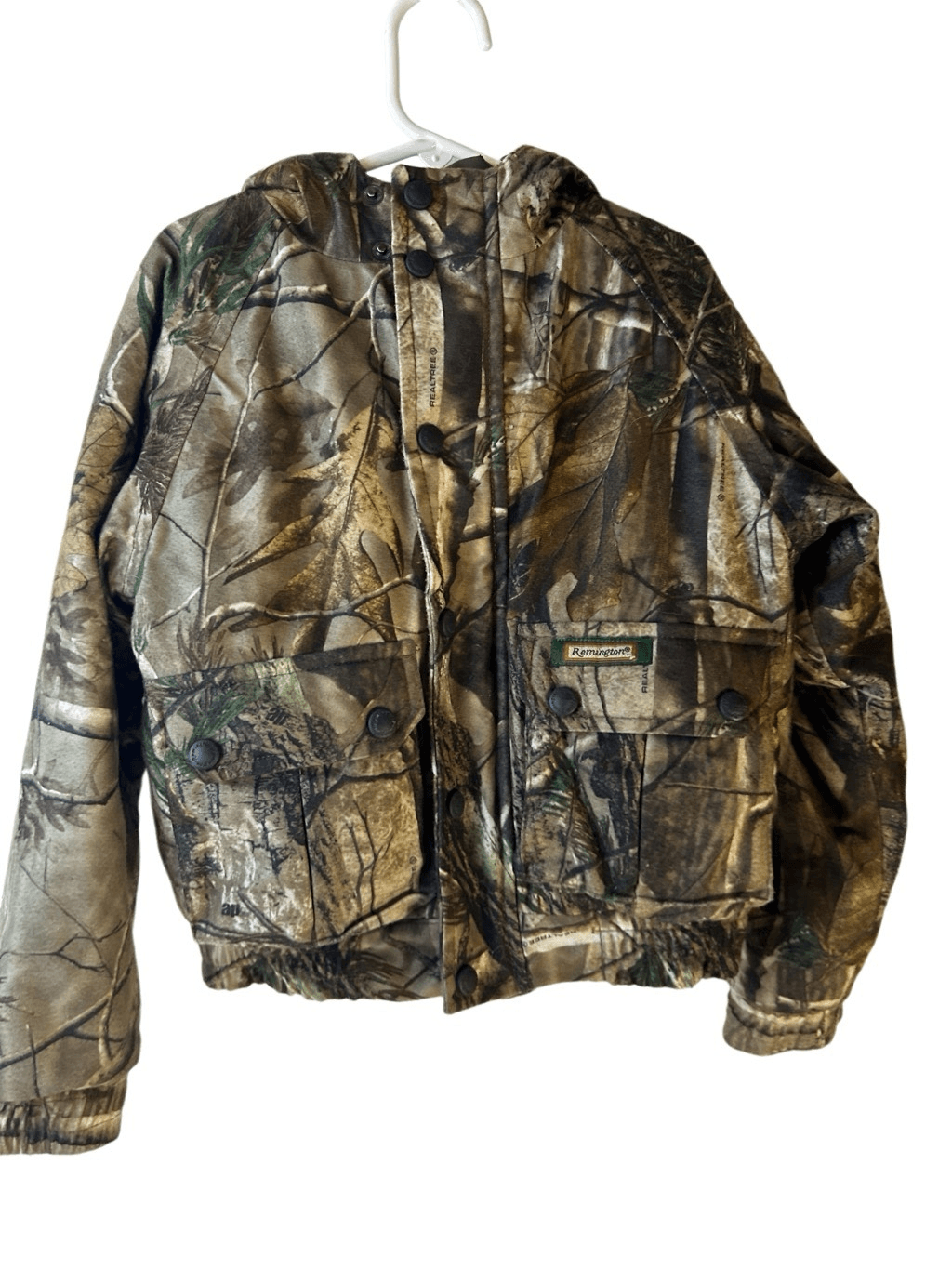 Remington reversible jacket youth 6/7 camouflage hunting coat rn#104467 ...