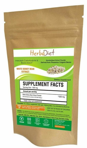 Carb Blocker Phase 2 Starch Blocker White Kidney Bean Extract DIET ...