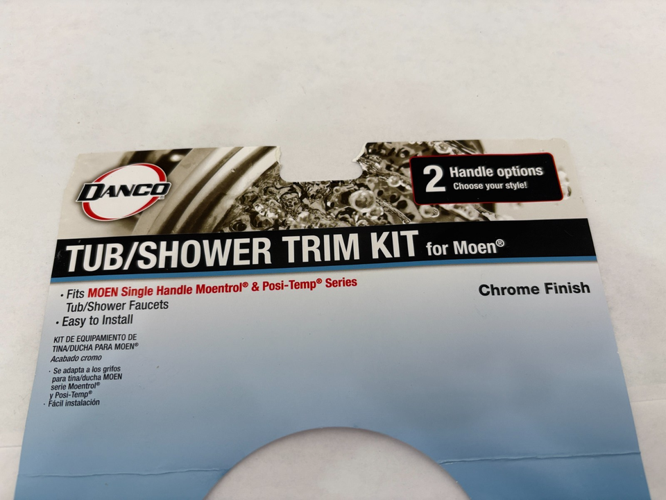 (1) NEW Danco Tub/Shower Trim Kit for Moen - CHROME - 10001 (ob) | eBay